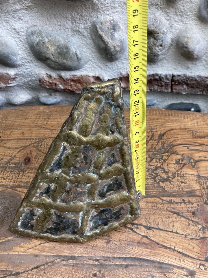 Sculpture Curiosity Iron And Bronze Welding Metal Signed to Identify ...