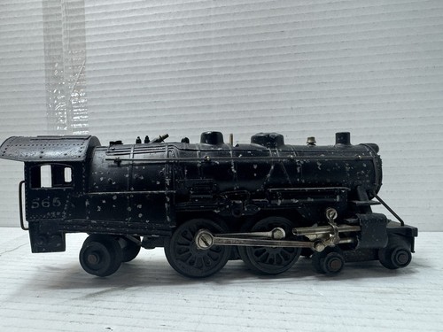 American Flyer Pre-War 565 Steam Locomotive 4-4-2 O Gauge Train Engine ...