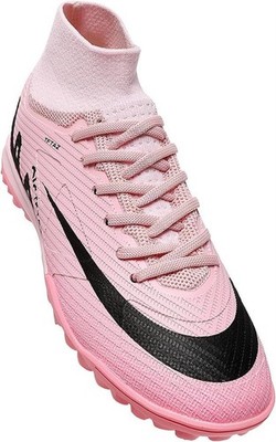 Big Kid Boys Girls Indoor Soccer Shoes High Top Football Futbal Shoes ...