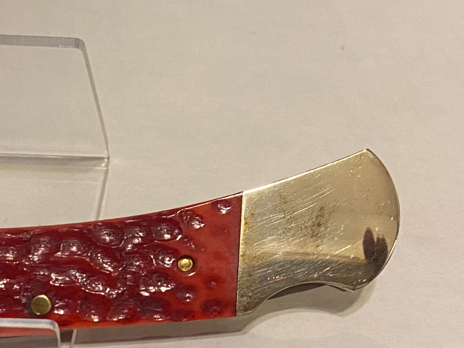 CASE XX 1889-1989 CENTENNIAL MINT SET DARK RED LOCKBACK HUNTER KNIFE ...