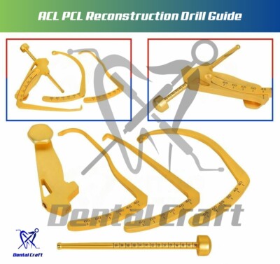ACL PCL Reconstruction Drill Guide Target Device Band Knee Surgical 5 ...