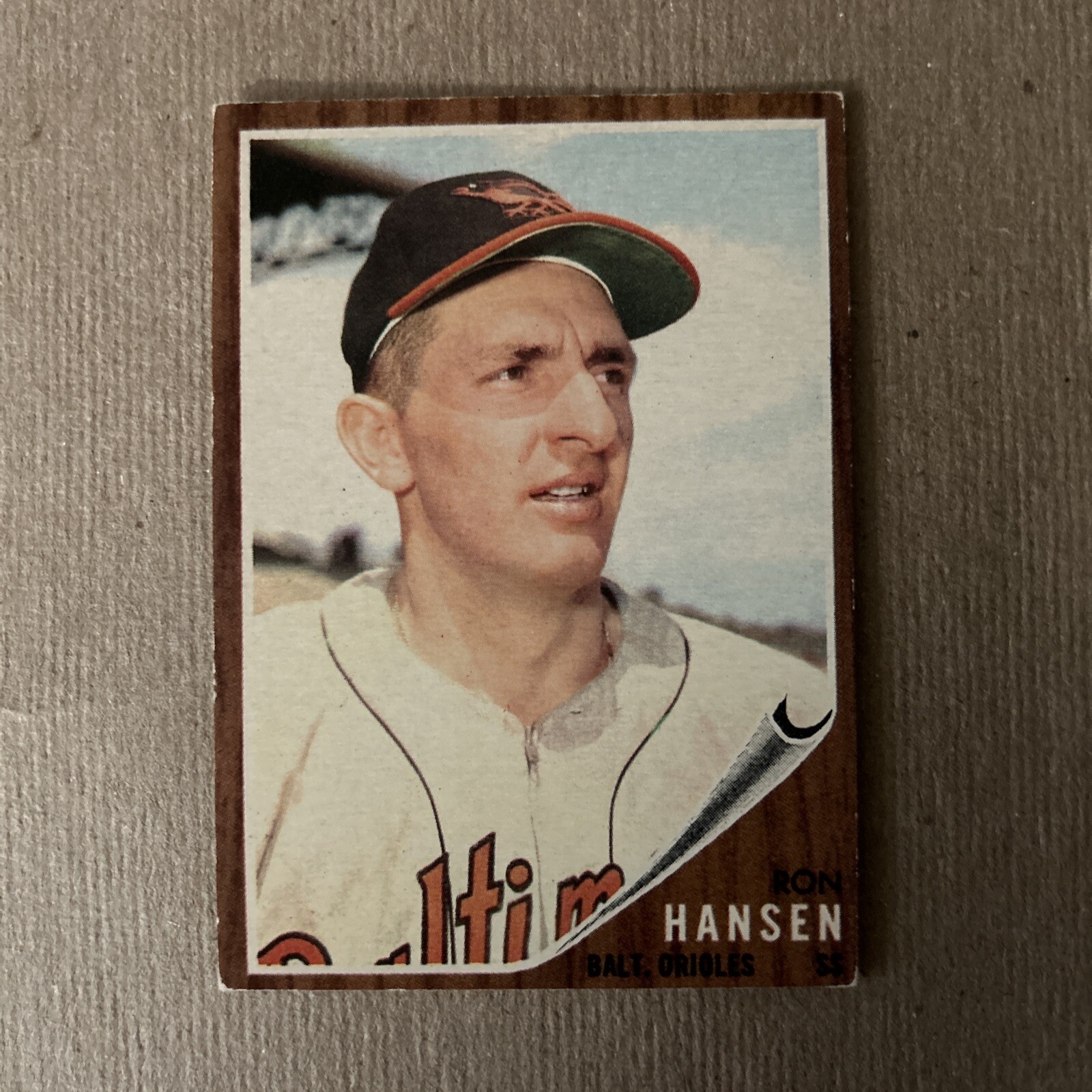 1962 Topps Baseball Ron Hansen Baltimore Orioles Card #245 | eBay