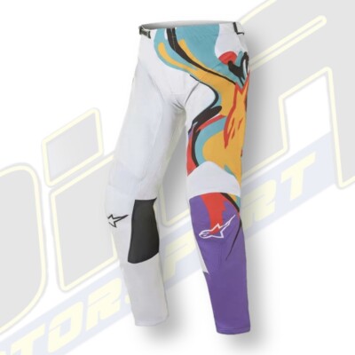 Alpinestars Racer Flagship Motocross MX Enduro Pants Trousers - Multi ...