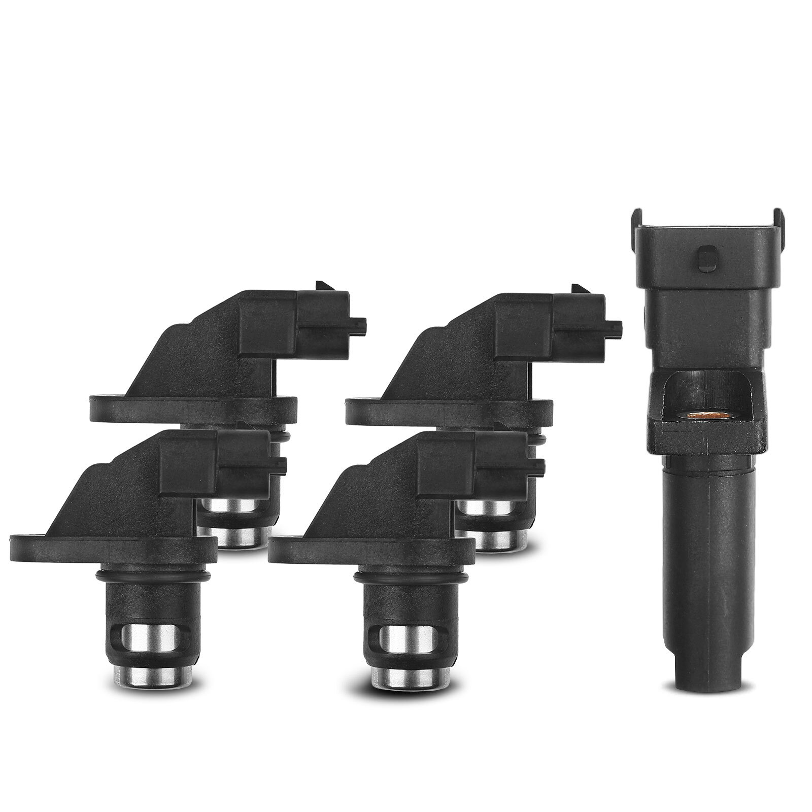 4x Camshaft & 1x Crankshaft Position Sensor for Benz C230 E300 G550 ...