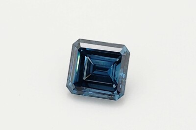 Fancy Deep Blue Diamond 1.95ct Emerald Cut IGI Certified | eBay