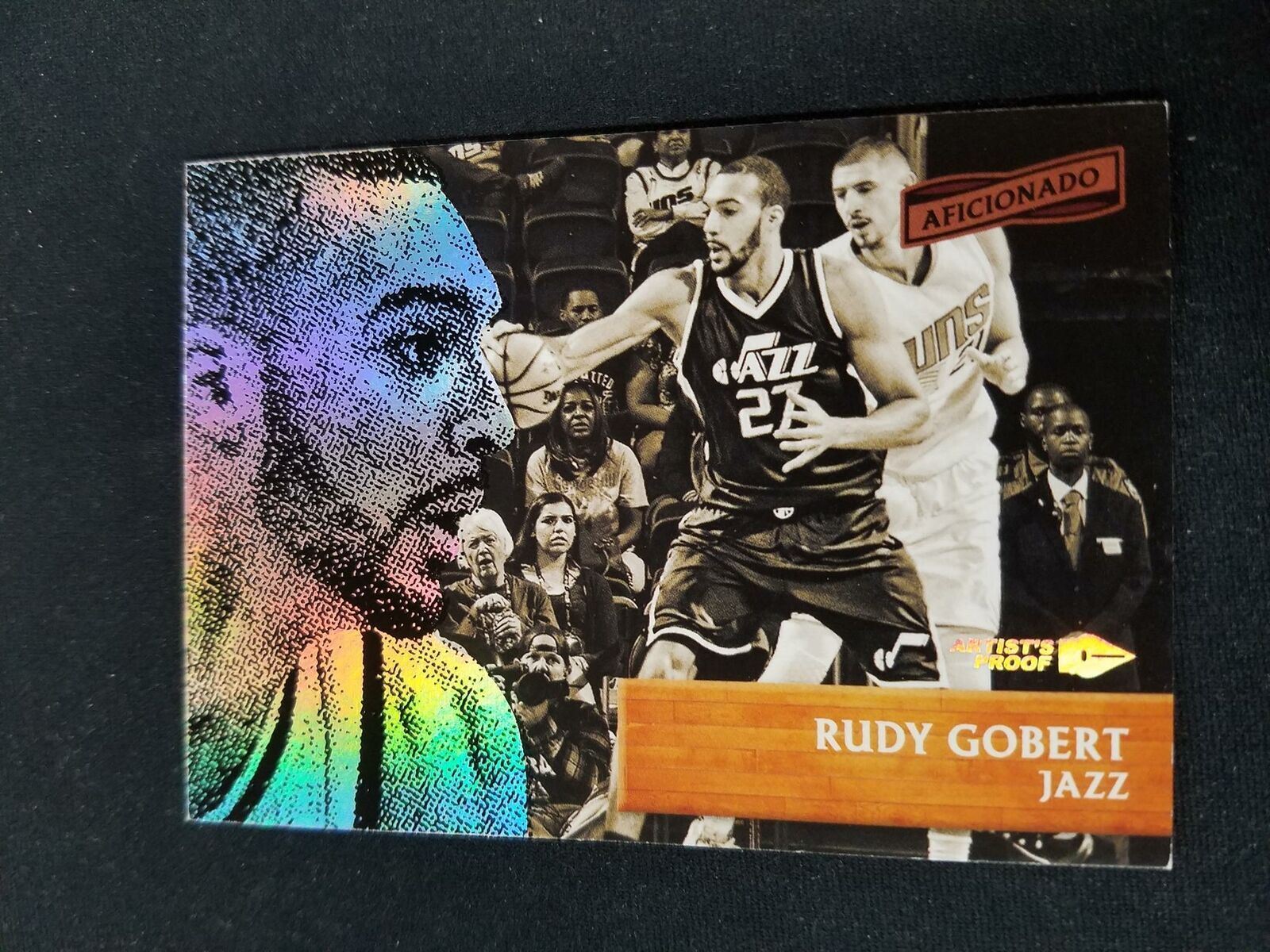 2016-17 Aficionado #84 RUDY GOBERT Artist's Proof Utah Jazz *CT06 | eBay