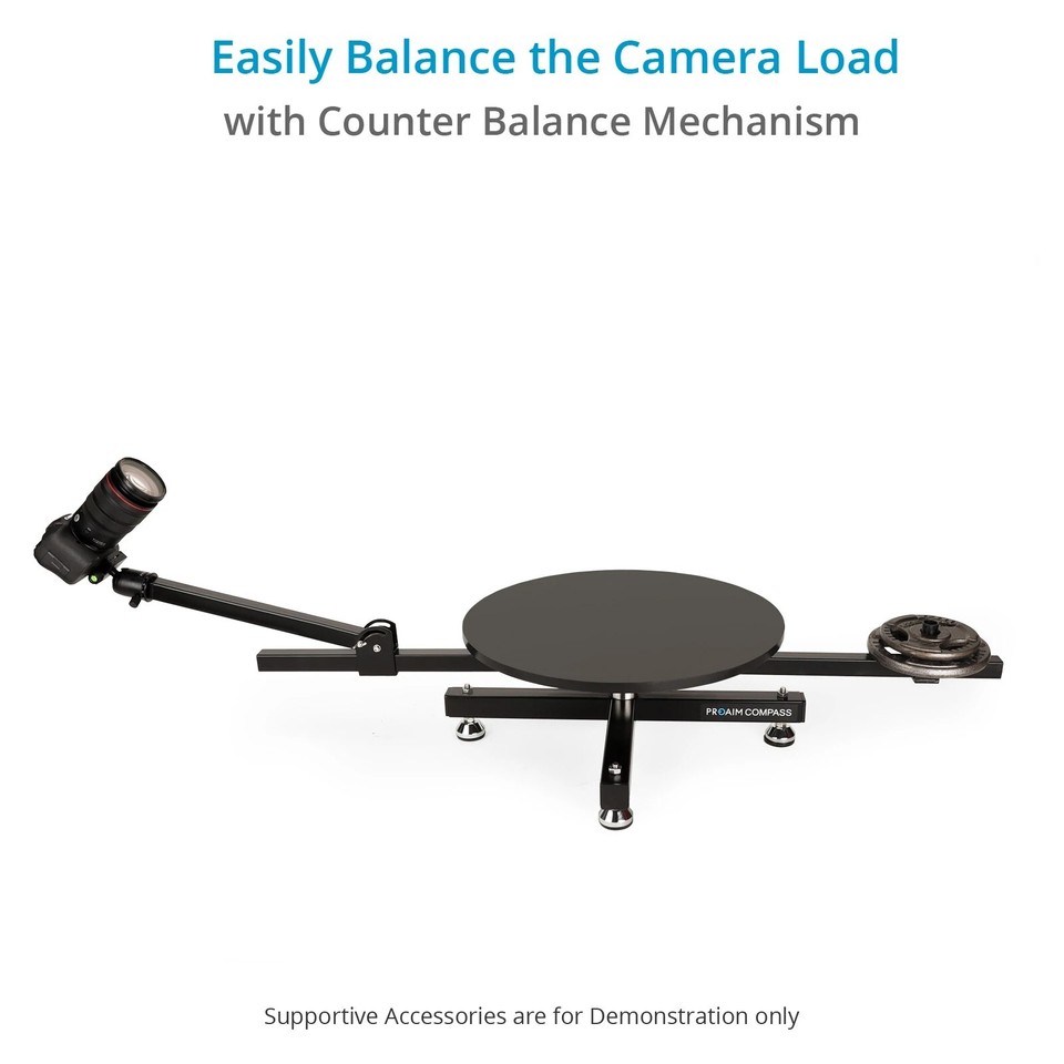 Proaim Compass 360° Photo Booth - Rotating Camera Platform| Payload ...