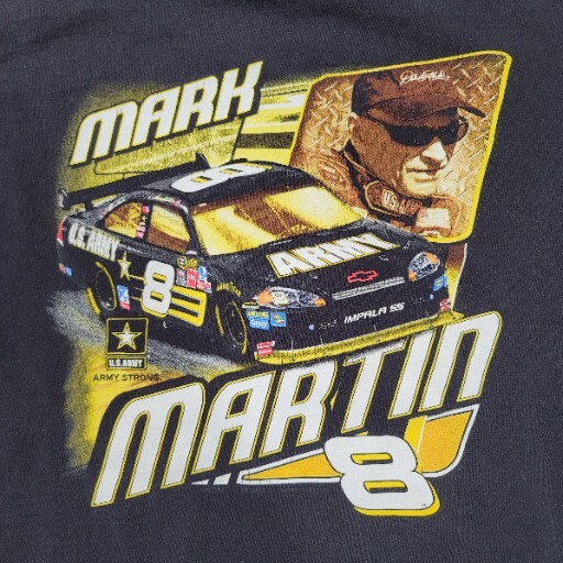 Vintage NASCAR Mark Martin 8 Army Strong Tennessee Ri… - Gem