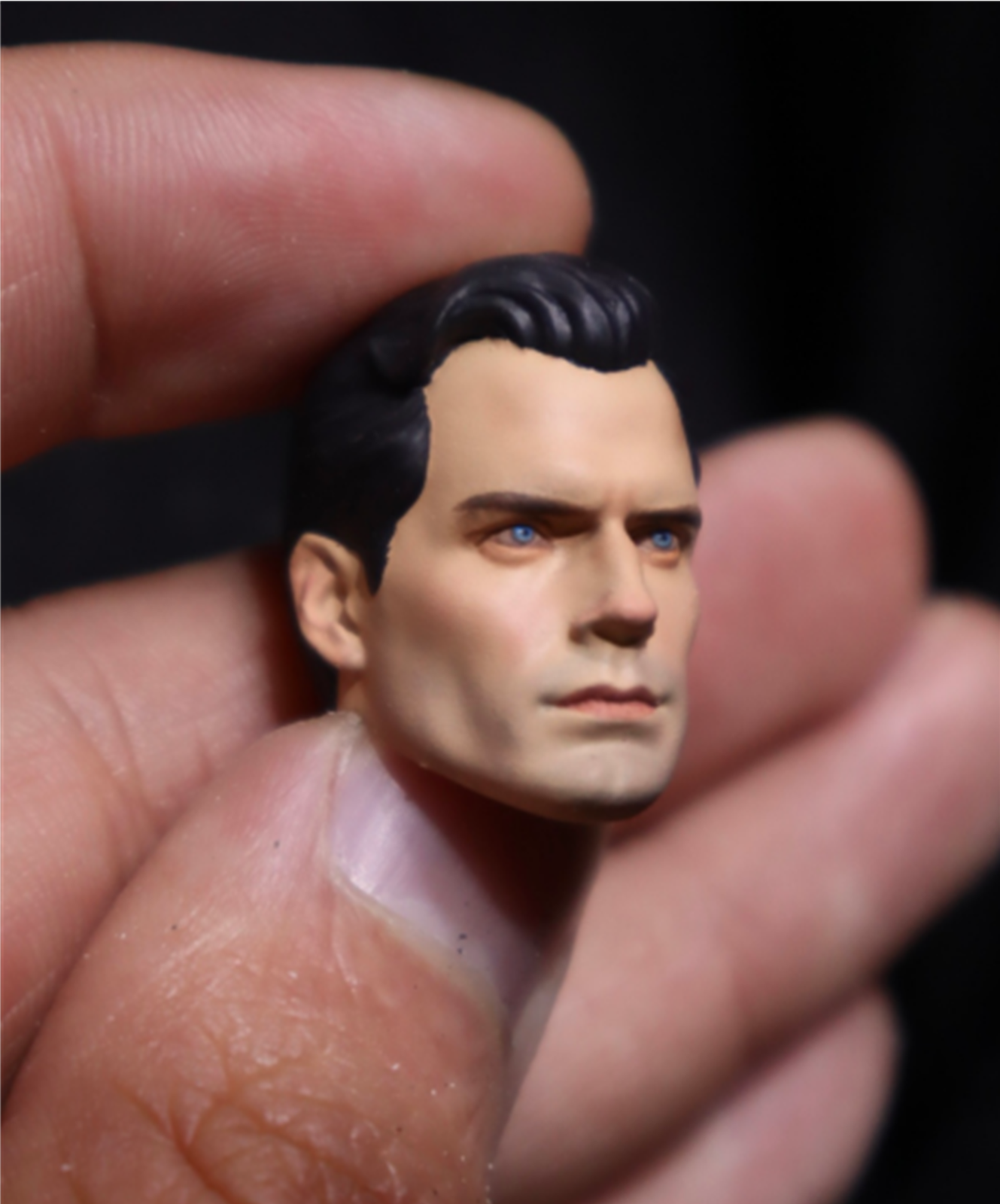1/12 McFarlane Superman Henry Cavill Head Carved DIY Full Set Action ...