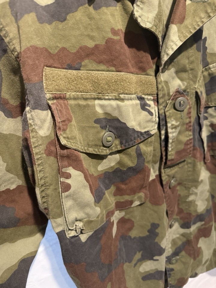 Irish Defence Forces Camouflage Syntax Shirt New Size Men’s Medium VGC ...