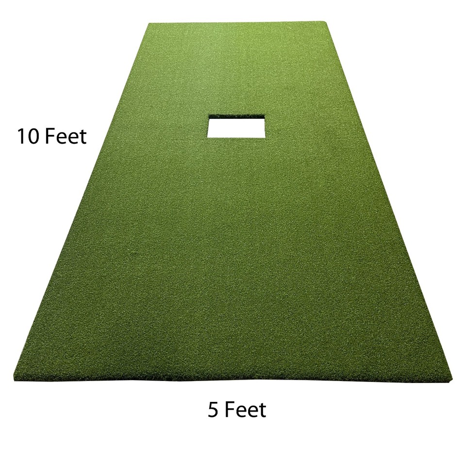 5 x 10 Matzilla Golf Mat For Optishot Simulator Practice Golf Grass ...