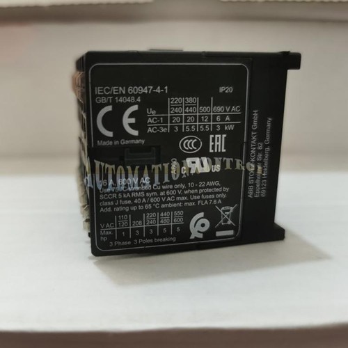 1PC New IEC/EN 60947-4-1 Imported Contactor AC 600V 16A 3Phase 3Poles ...