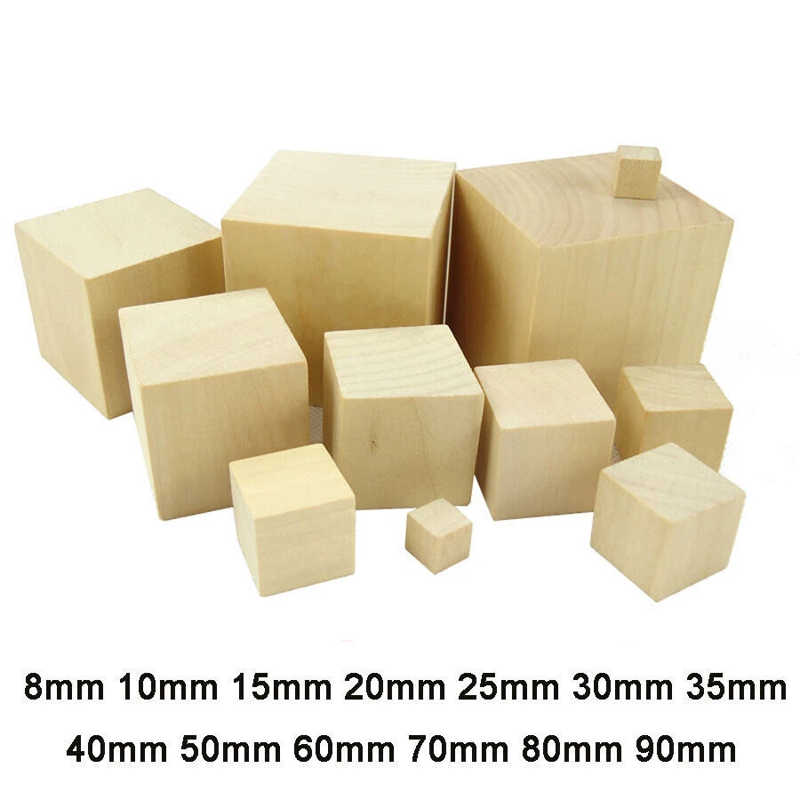 Wooden Craft Blocks for sale | eBay UK