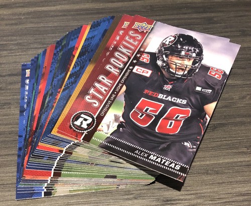 2015 Upper Deck CFL Star Rookies 176-199 SP Pick from List to complete ...