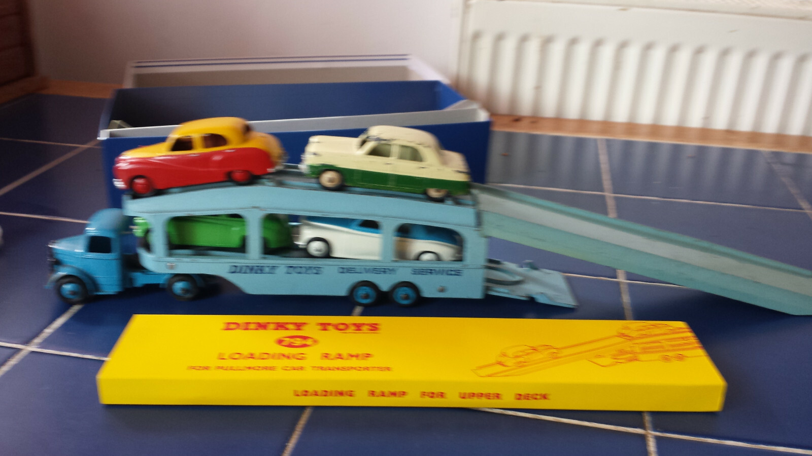 dinky 990 pullmore car transporter gift set | eBay UK