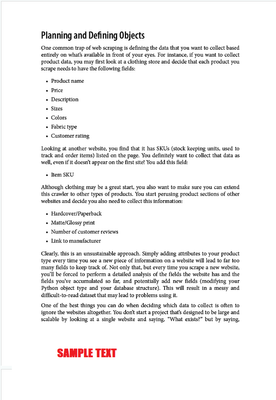 Collecting Data From The Web With Python And Beautiful