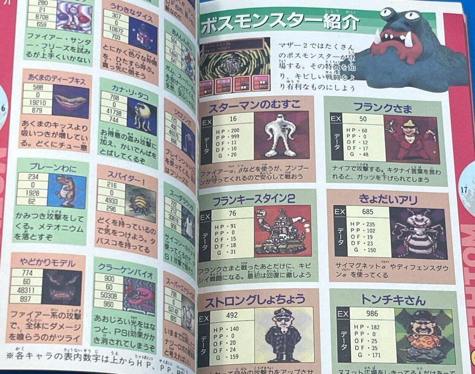 Lot 2 Nintendo Super Famicom mother 2 ( BOX + manual ) Guide Book SNES ...