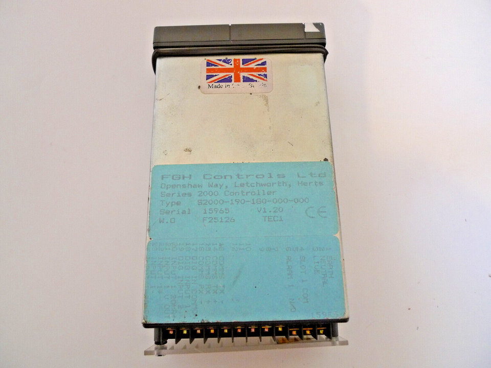 FGH Controls Ltd S2000-190-1G0-000-000 Temperature Controller S2000 ...