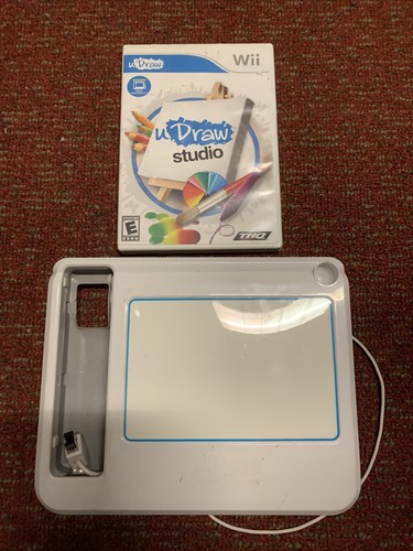 uDraw Studio Game & Tablet Nintendo Wii CIB 785138305356 | eBay