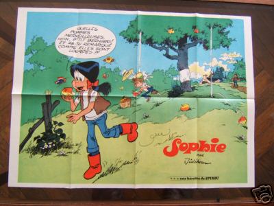 poster / SOPHIE / / supplement spirou 2006 / 1976 | eBay