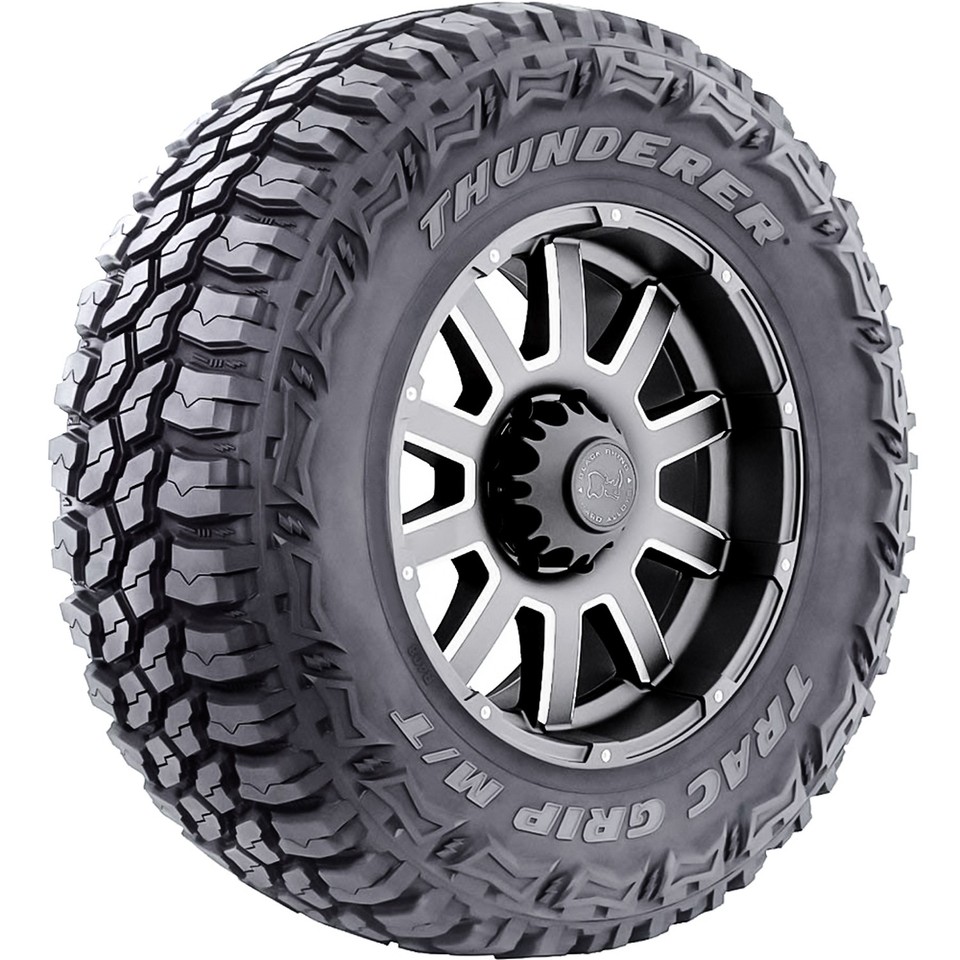 4 Tires Thunderer Trac Grip M/T Steel Belted LT 275/70R18 Load E 10 Ply ...