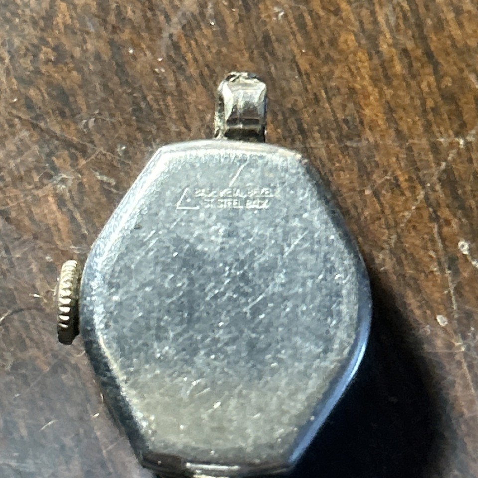 Vintage White Gold Filled Women’s Benrus Dress Logic Deluxe Mystery ...