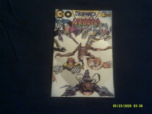 1993 CONTINUITY COMICS HYBRIDS DEATHWATCH 2000 # 0 FOIL ENHANCED COVER ...