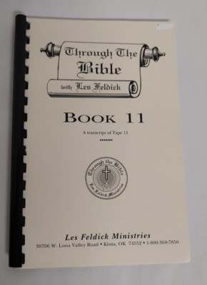 Through The Bible With Les Feldick Transcript Book 11 Plastic Comb ...