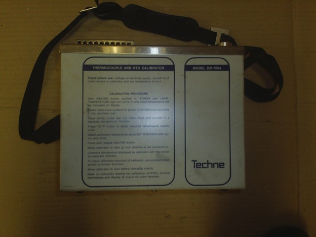 Techne Block Calibrator Db-700a Thermocouple and RTD Industrial Heat ...