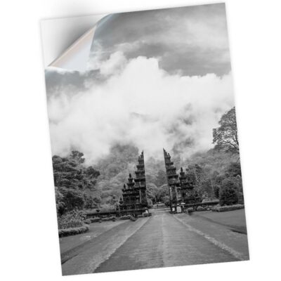 1 x Vinyl Sticker A1 - BW - Hindu Temples Bali Indonesia #43030 | eBay