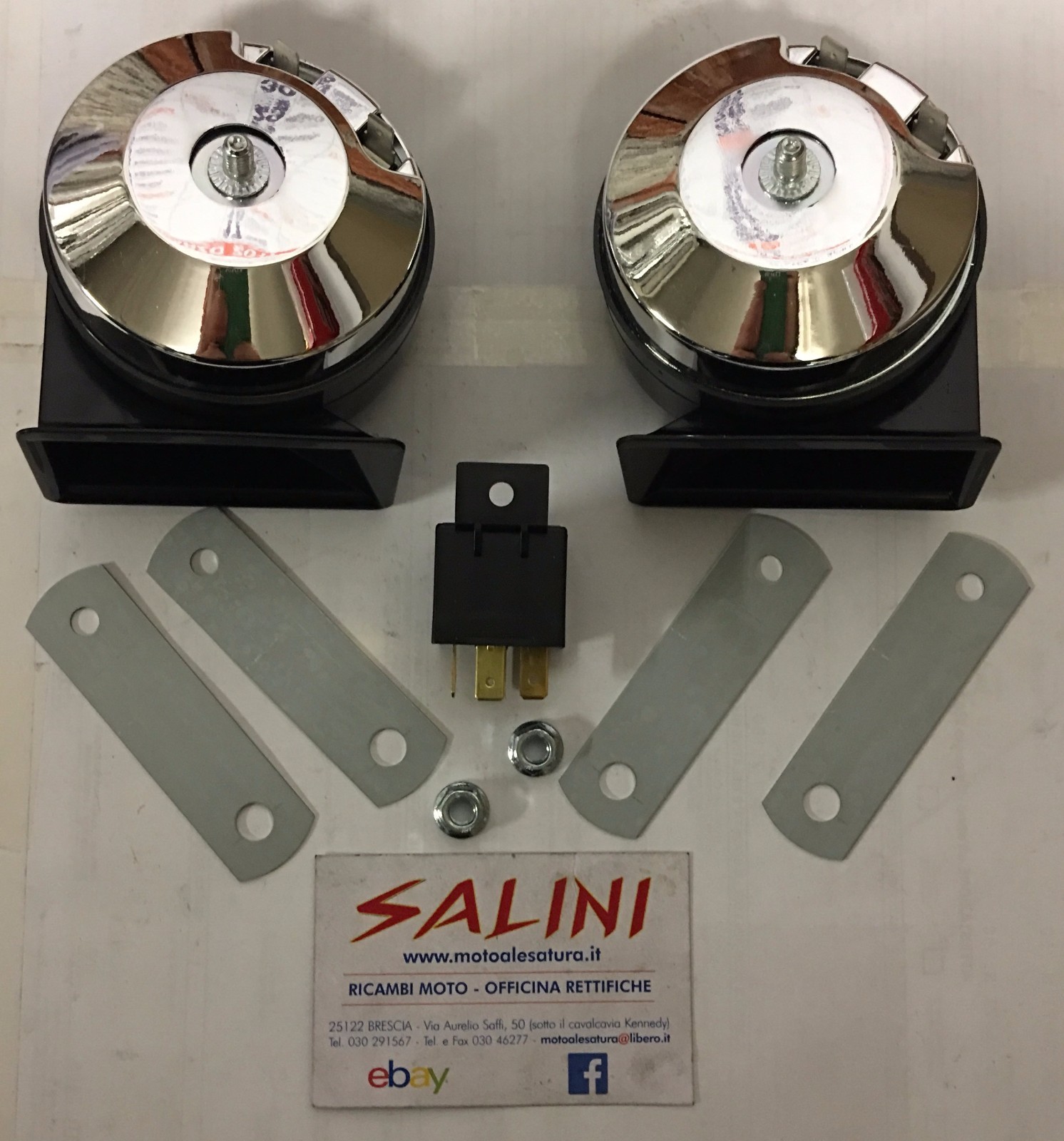 Par Trompetas Imágenes 12V C. C. Moto Morini Sport 2C 350 1973-1982 | eBay