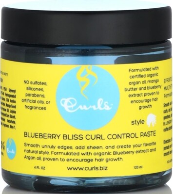 CURLS Blueberry Bliss Curl Control Paste, Smooth Hair Anti Frizz Curls ...