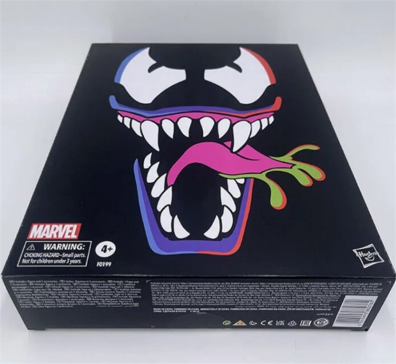 Spider-Man Marvel Legends Retro Venom Action Figure Pulsecon HASCON ...