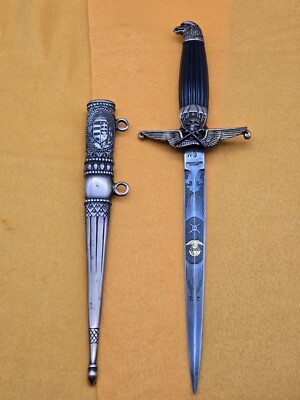 Hungarian WW2 Air Force Officers Dagger/1st Paratroopers Battalion/1943 ...