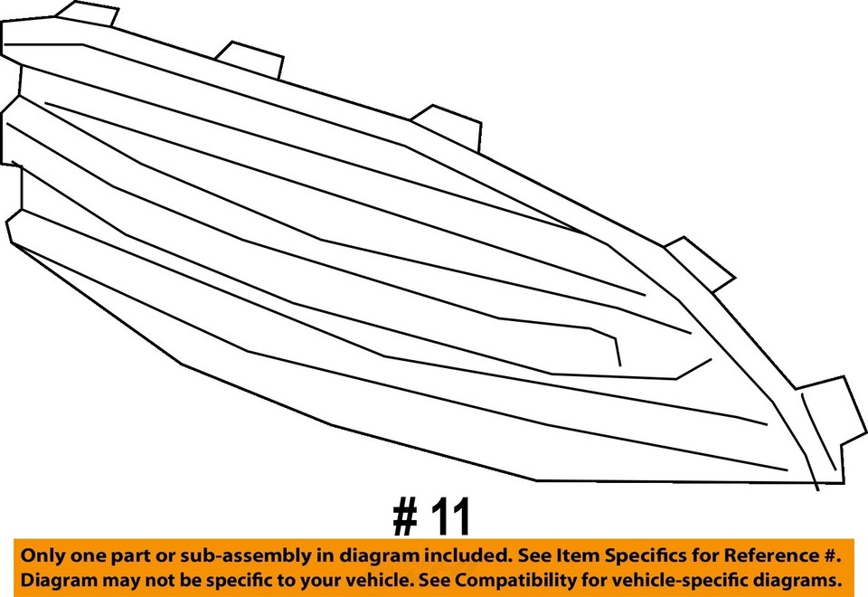 MERCEDES OEM 18-19 S450 Front Bumper Grille-Outer Grille Left ...