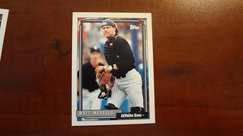 1992 TOPPS # 615 MATT MERULLO BASEBALL CARD | eBay