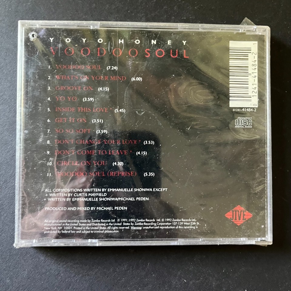 Voodoo Soul By YoYo Honey CD NEW SEALED 90s Hip-Hop Soul Funk Swing RnB ...