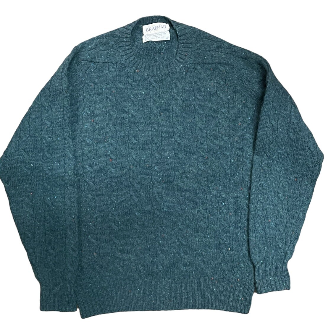 Vintage Braemar 100% Scottish Shetland Wool Sweater … - Gem