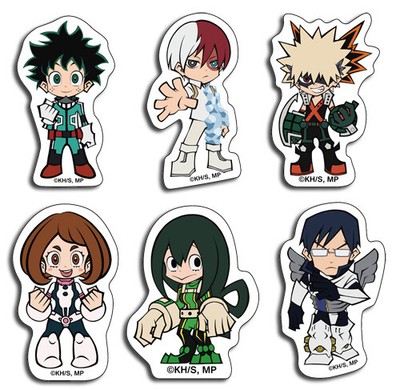 My Hero Academia Die-Cut Anime Sticker Set GE-55864 | eBay