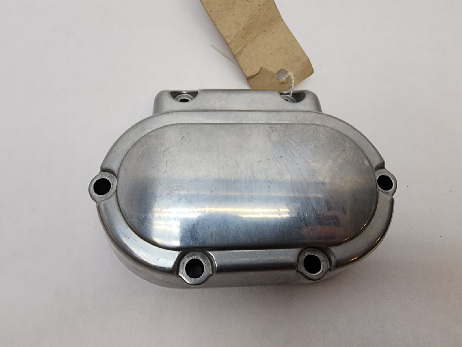 OEM Harley Davidson Brushed Alum 5 Speed Transmission Side Cover p/n ...