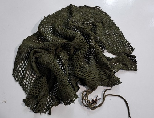 NEW Genuine Surplus French Vintage Helmet Scrim Net Cover Camo Olive ...