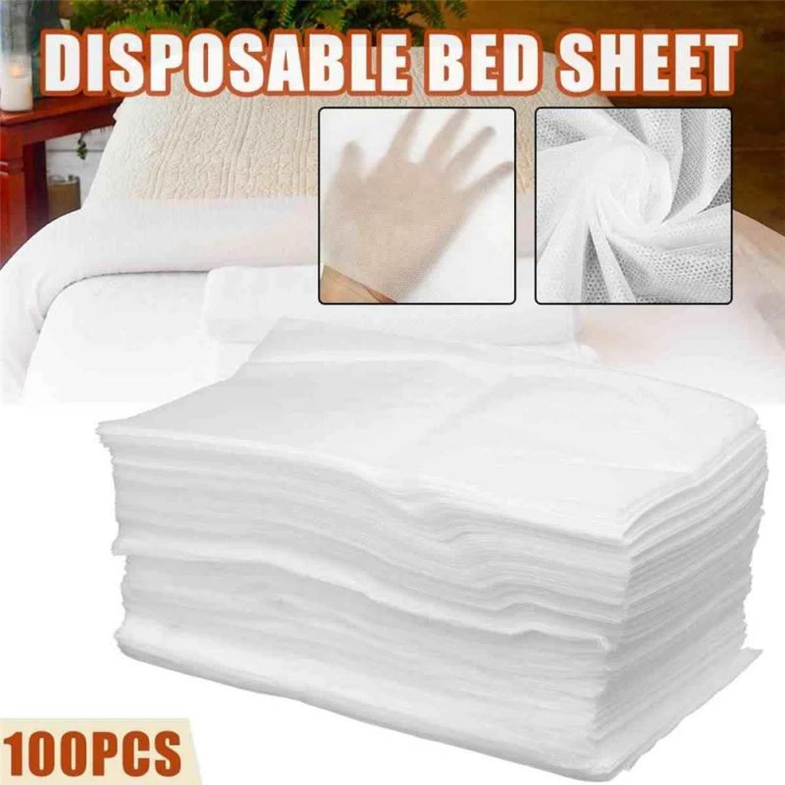100Pcs Disposable Massage Table Sheets Soft Waterproof SPA Bed Covers ...