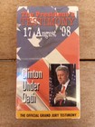 The President's TESTIMONY - Grand Jury Testimony of Bill Clinton VHS ...
