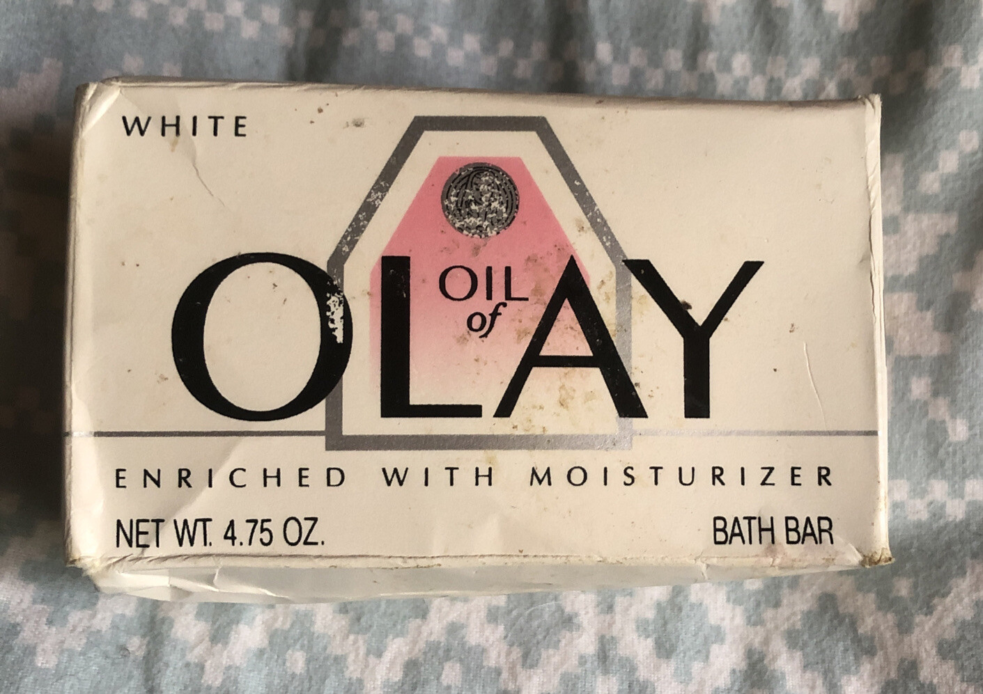 Vintage Oil Of Olay Bath Bar Soap Moisturizer 4.75 Oz Sealed Dated 1990 ...