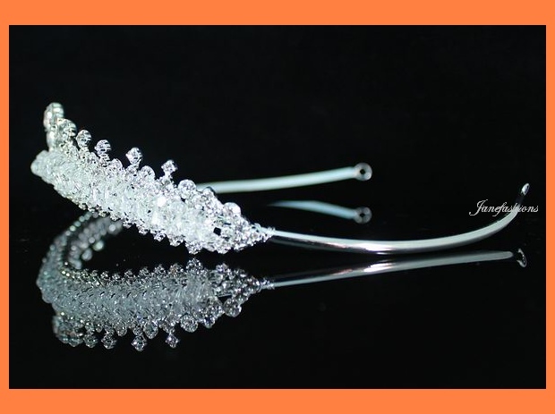 EXQUISITE RHINESTONE TIARA HEADBAND BRIDAL WEDDING H319 | eBay