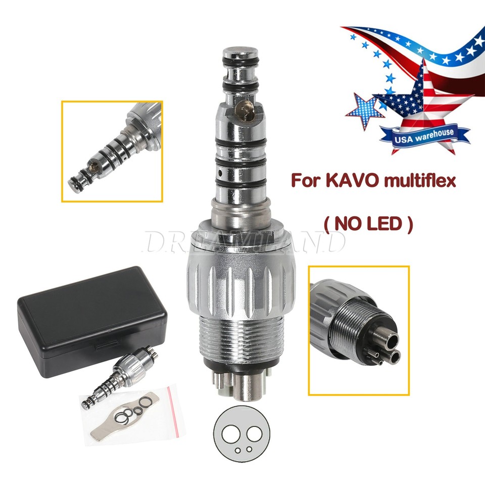 US For KAVO 465RN MULTIflex Quick Coupler 4 Hole BEING Dental Handpiece ...