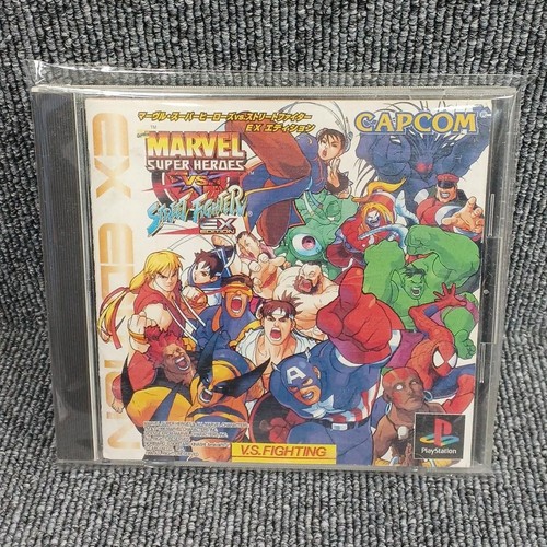 Capcom Marble Superheroes Vs Street Fighter Ps Software Japan S2 | eBay