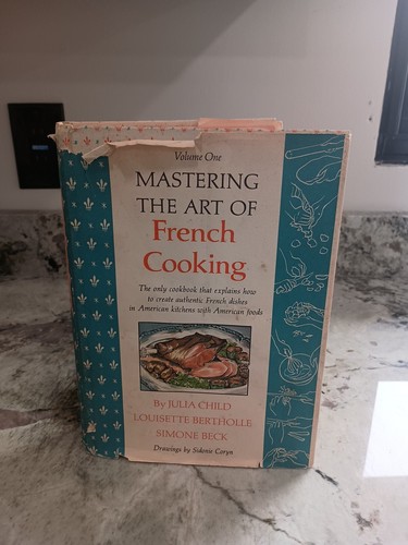 Mastering the Art of French Cooking Volume 1 Julia Child Cookbook 1973 ...