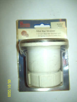 2-1/2" MINI BAR SINK STRAINER Home Boat Yacht RV MOUNTAIN PLUMBING 700 ...
