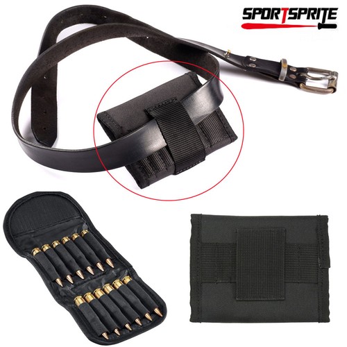 12 Shotgun Bullet Hunting Foldable Ammo Carrier Bag Holder Rifle ...
